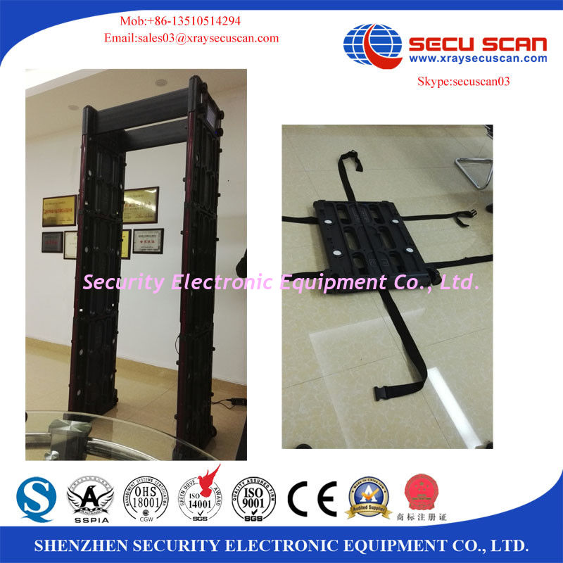 Movable Walk Through Metal Detector Door Security Devices With Face ...