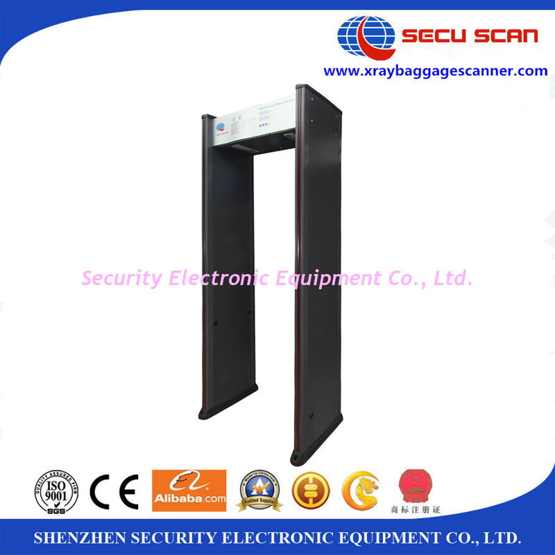 6 Zones Walk Through Scanner AT-IIIA Walk Thru Metal Detector For ...