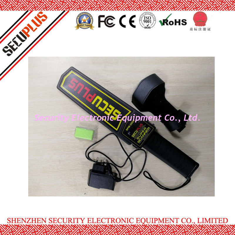 50mA Hand Held Security Metal Detectors , SPM-2008 Portable Body ...