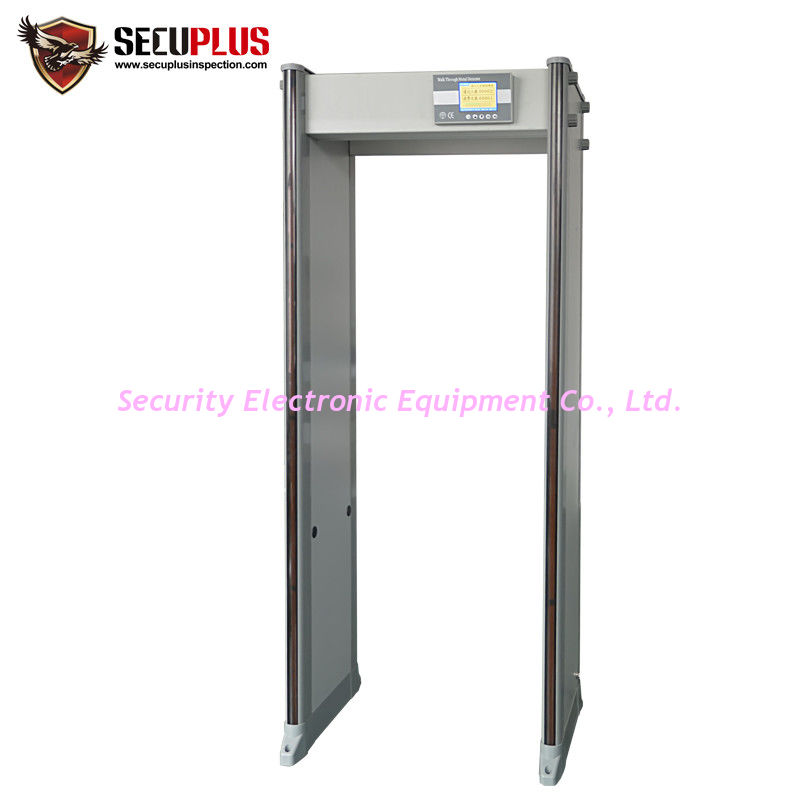 33 Zones Walk Through Metal Detector SPW-300S LCD display door frame ...