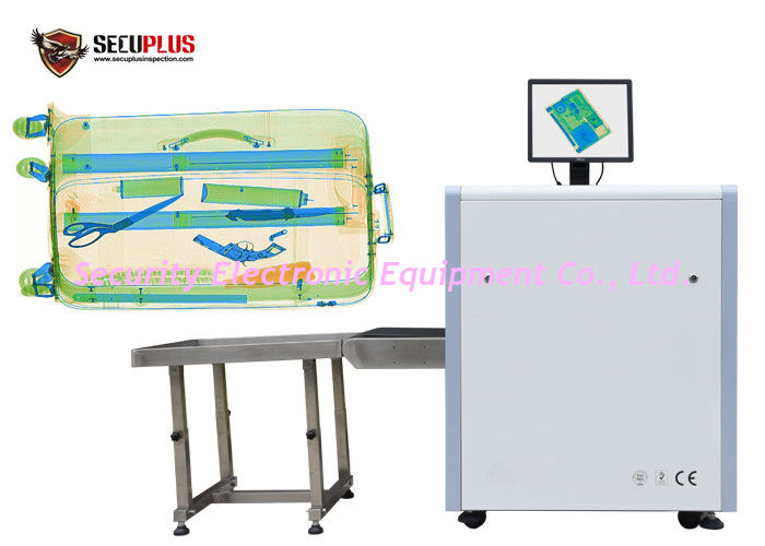 Color display Luggage X ray Machine for factory prison embassy use X ...