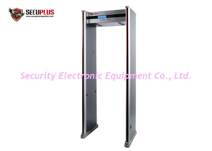Multi Zones Arched Metal Detector Gate Sound / Light Alarm With LCD ...