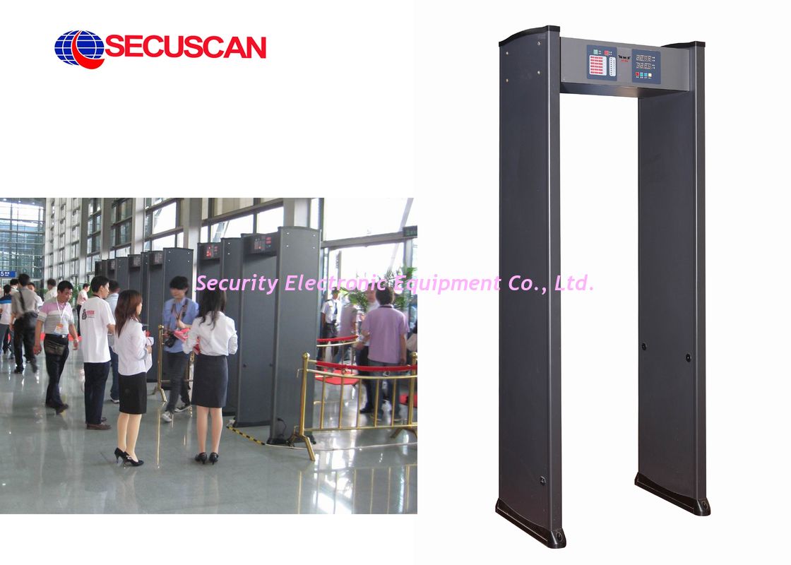 Sound and light Alarm Professional Walk Through Metal Detector for ...