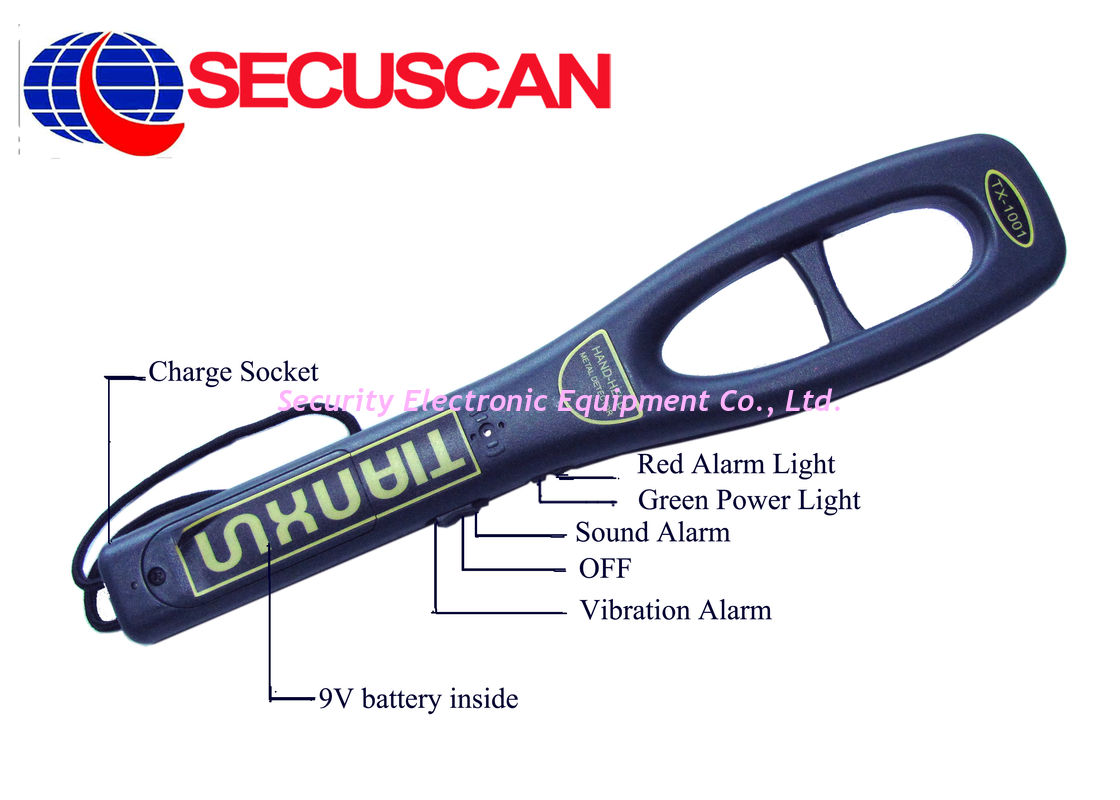 Portable Security Metal Detectors Handheld Body Scanner for ...