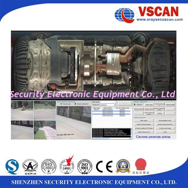 color camera audio alarm vehicle undercarriage monitoring scanning ...