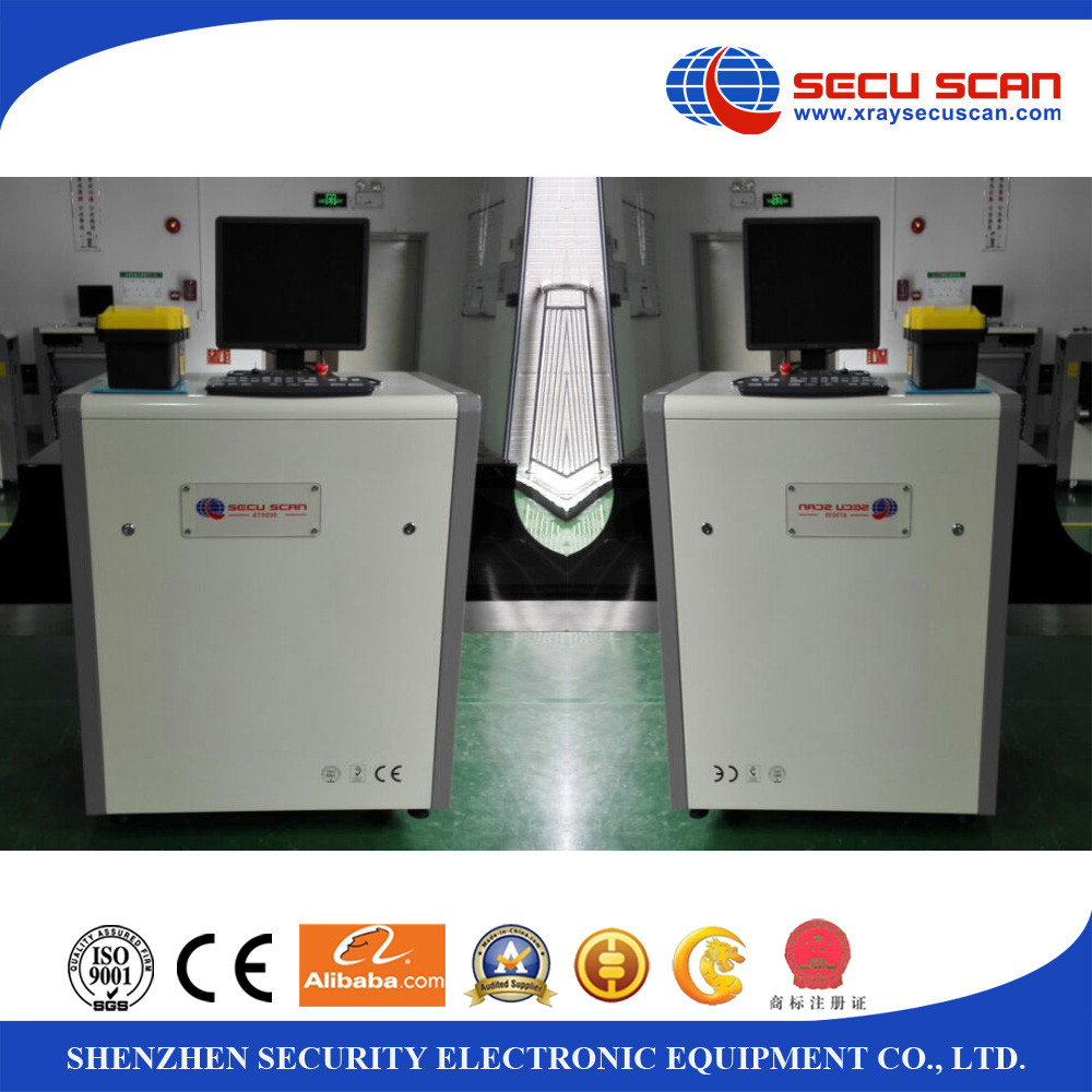 High Precision AT5030 X Ray Baggage Inspection System Small Tunnel Design