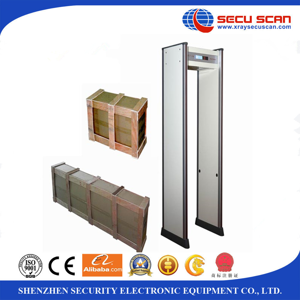 18 Zones Walk Through Security Metal Detectors / Archway Metal Detector ...