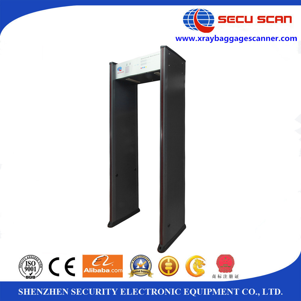 6 Zones Walk Through Scanner AT-IIIA Walk Thru Metal Detector For ...