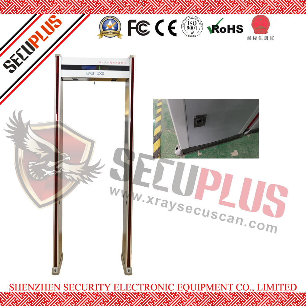 LCD Screen Walk Through Metal Detector DFMD SPW-IIID Adjustable Sensitivity