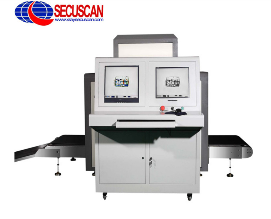 200KG Digital X Ray Baggage Scanner Train Station Security Checking