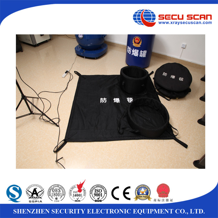 Anti-explosion EOD bomb blanket for police army , metro public places ...