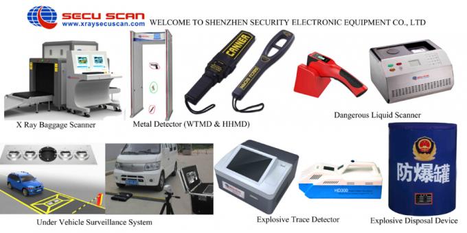 Automatic Explosives Detector airport with High speed Indentify