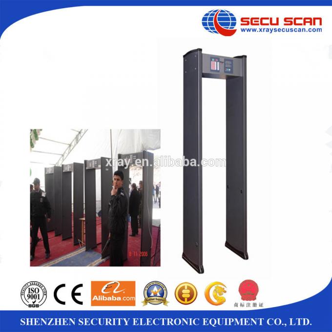 Professional Arched metal detector , shopping mall check-in area