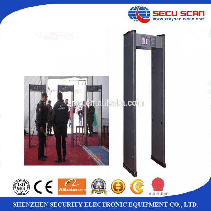 Professional Arched metal detector , shopping mall check-in area