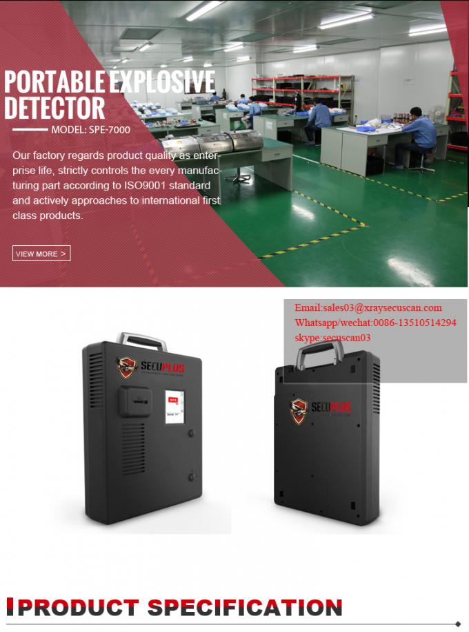 Professional Custom Explosives Detector Trace Detection For Army / Police