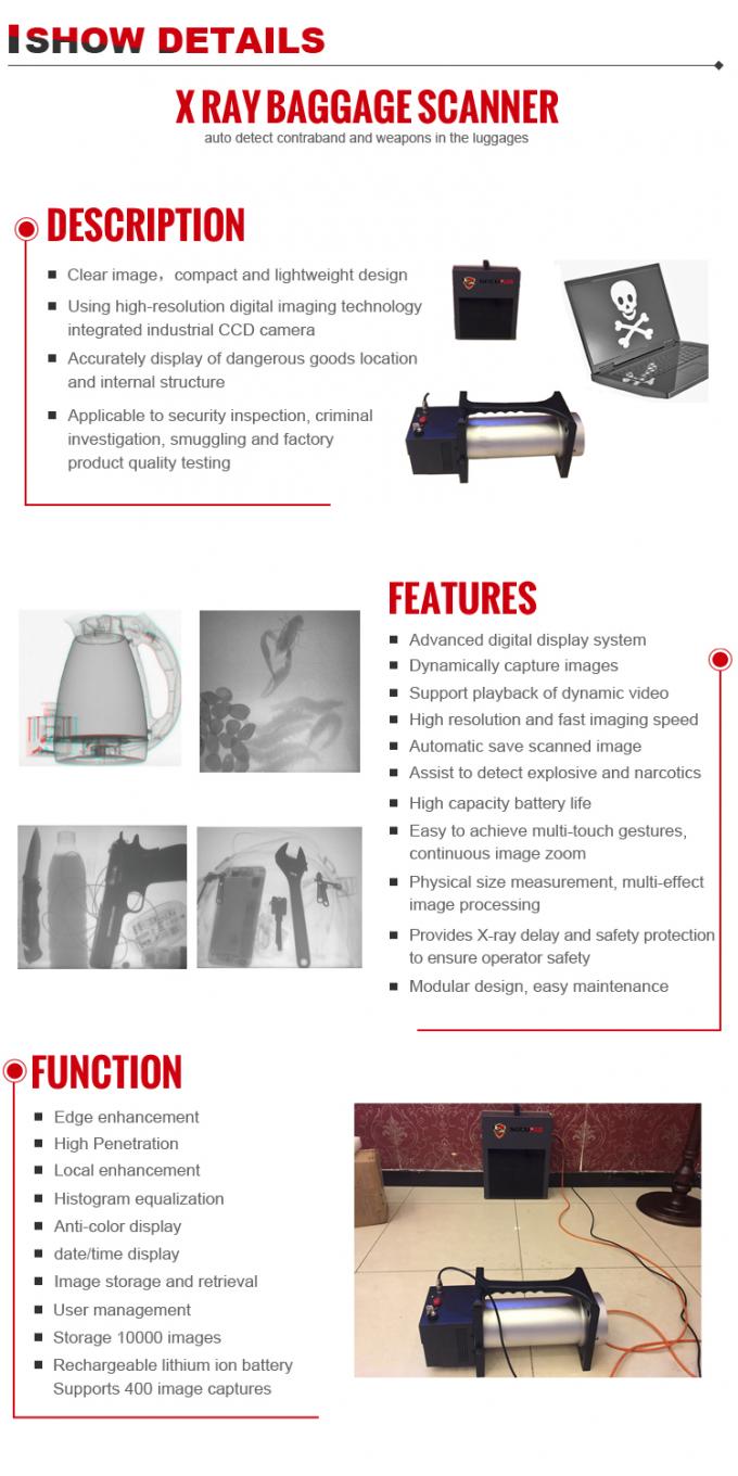 X Ray Airport Baggage Scanning Equipment